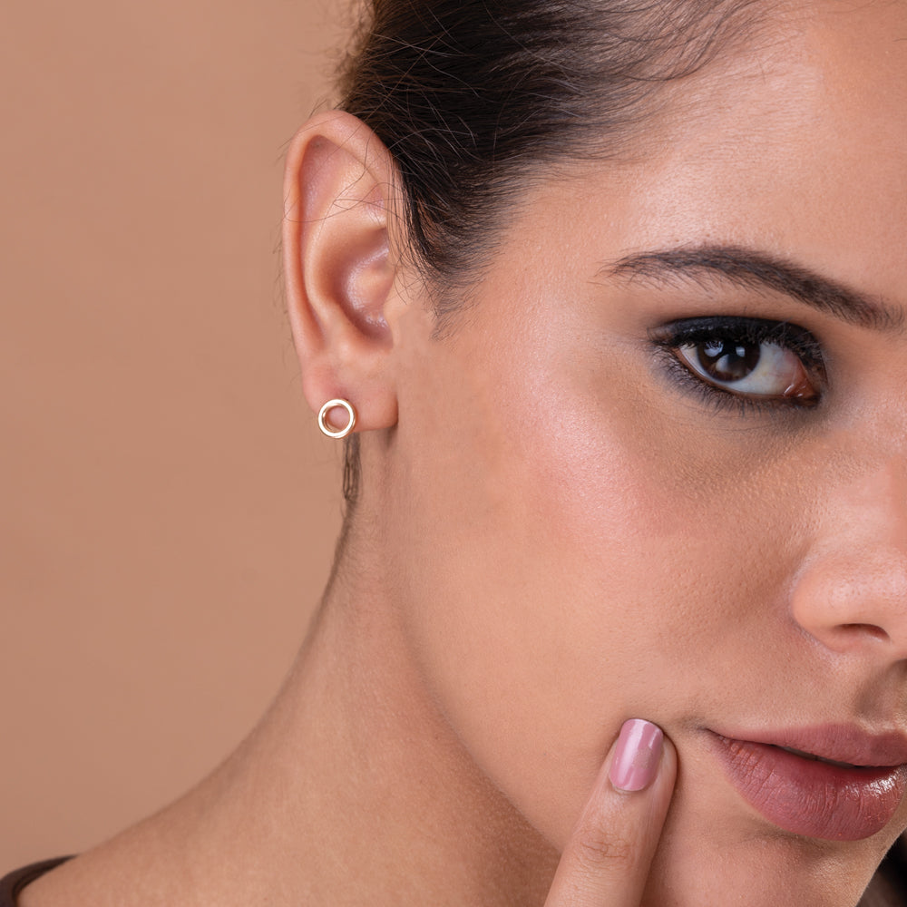 Buy Halo Stud Earrings online- Palmonas – PALMONAS