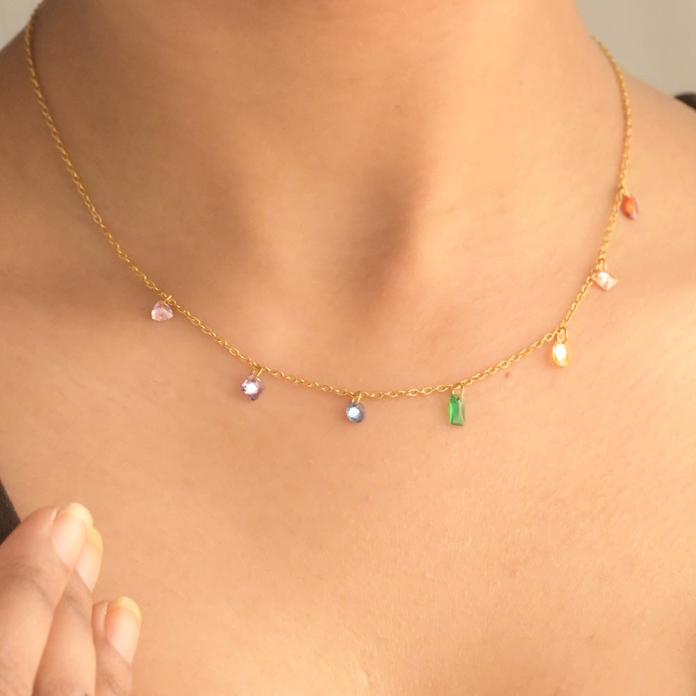 Buy Prismatic Harmony Necklace online- Palmonas – PALMONAS