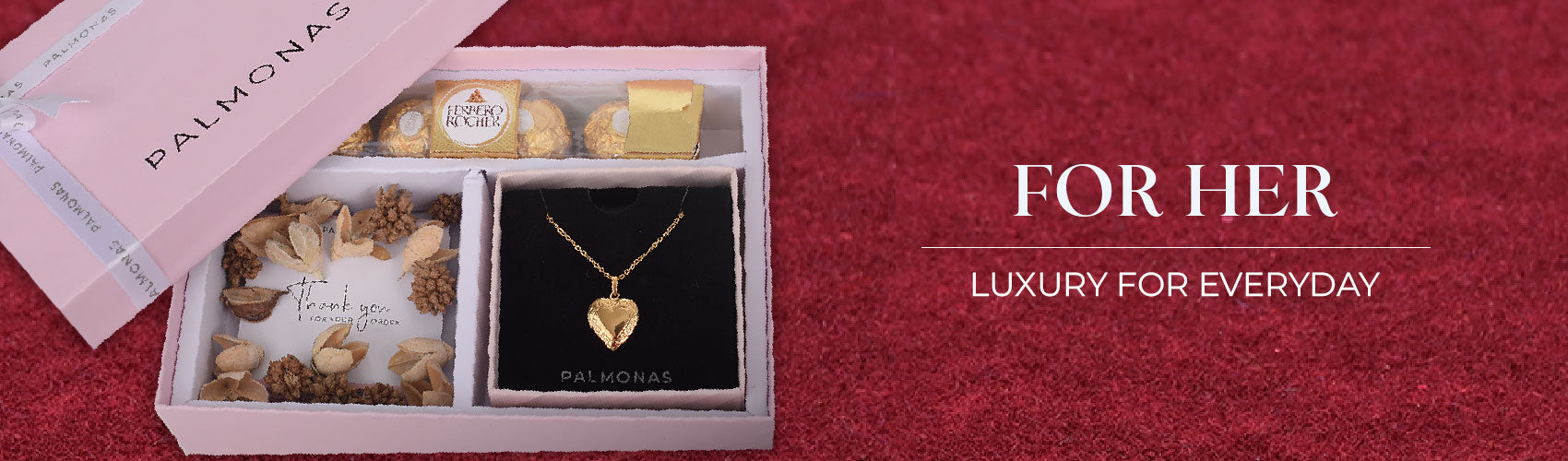 Buy Gifts for Her – Gold, Diamond & Pearl Jewellery – PALMONAS
