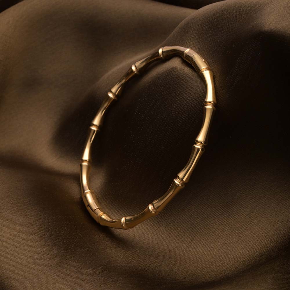 Gilded Bones Bangle Bracelet – PALMONAS
