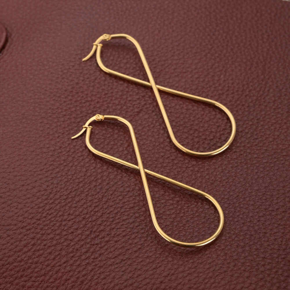 Sparkling Loop Hoops – PALMONAS