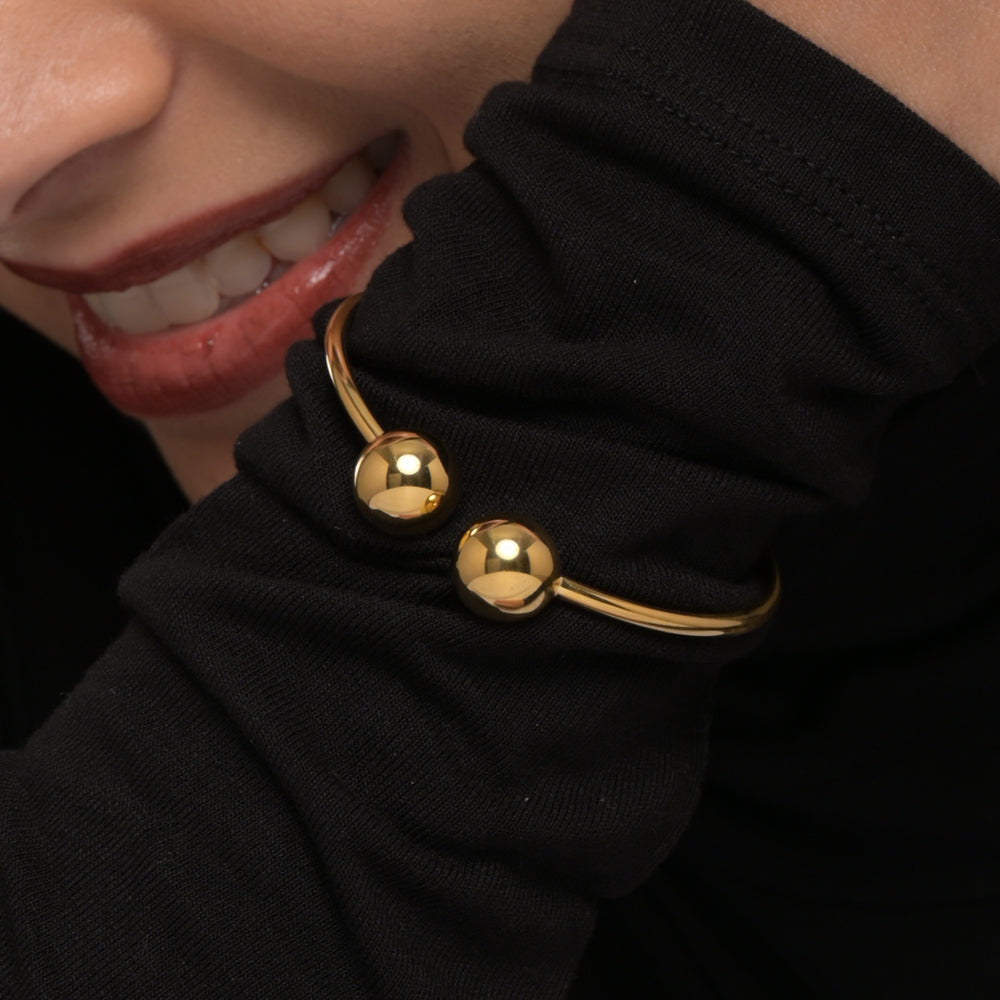 Buy Ball Cuff Bangle Bracelet online- Palmonas – PALMONAS