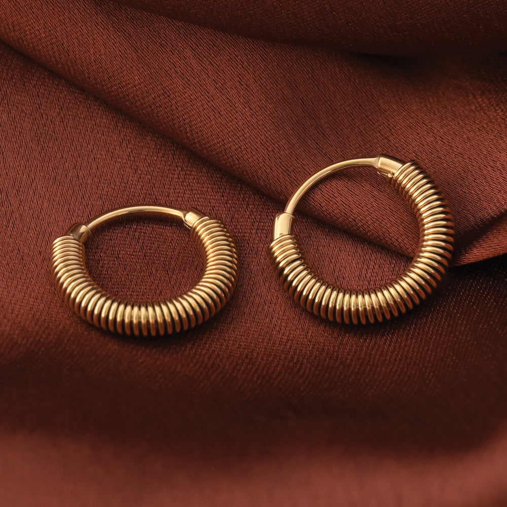 Buy Spring Hoop Earrings online- Palmonas – PALMONAS