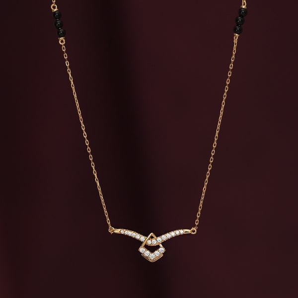 Buy Diamond Mangalsutras Online | PALMONAS