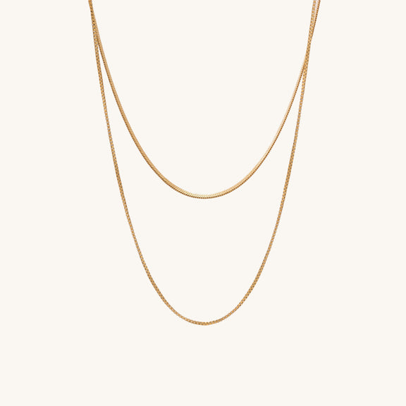 Buy Double Chain Delight Necklace online- Palmonas – PALMONAS