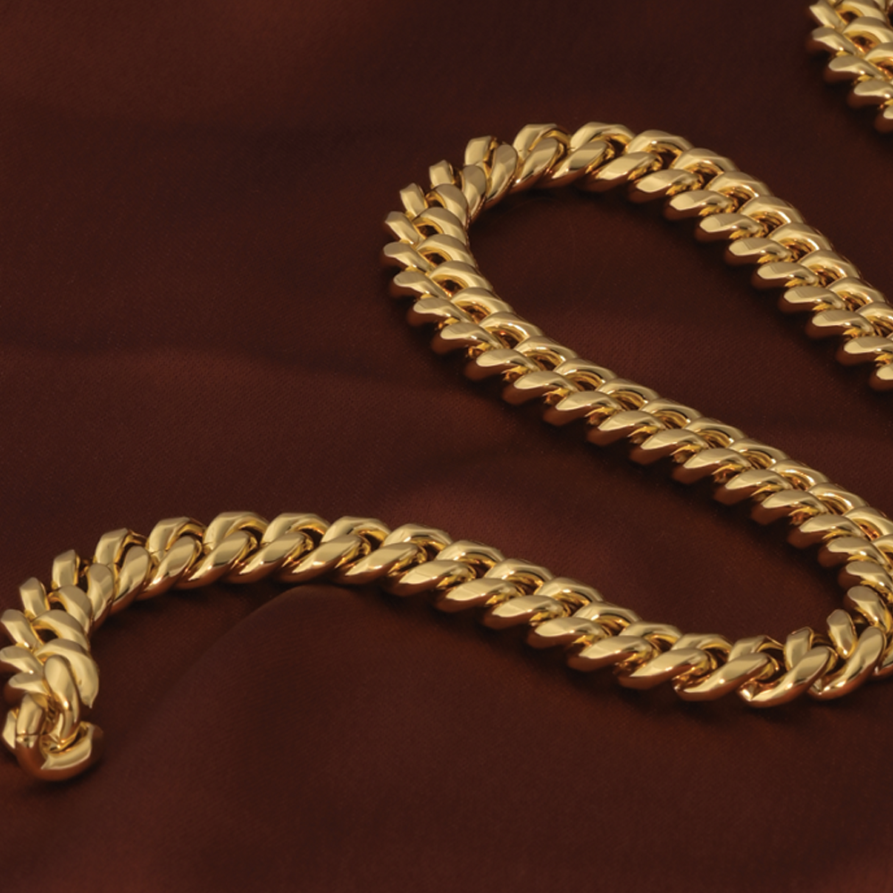 Buy Chunky Cuban Chain Necklace online- Palmonas – PALMONAS