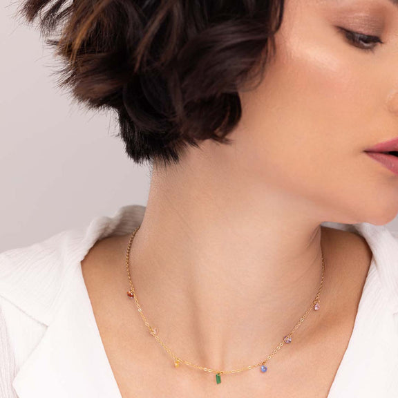 Buy Prismatic Harmony Necklace online- Palmonas – PALMONAS