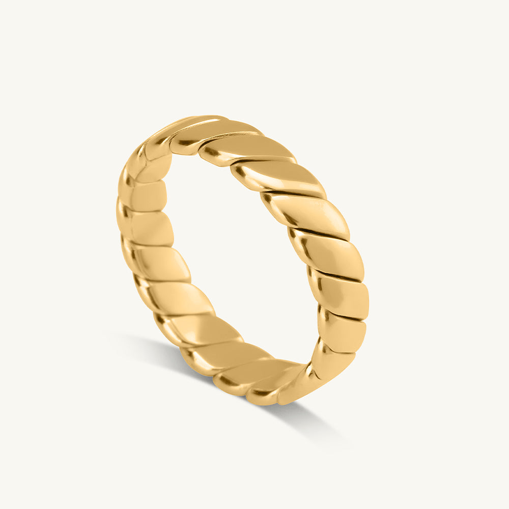 Buy Twisted Branch Ring- 18k Gold Plated online- Palmonas – PALMONAS