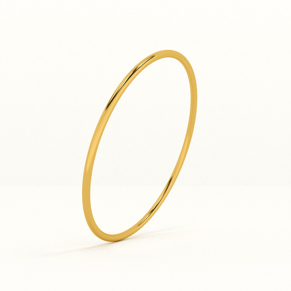 Slim Gold Bangle – PALMONAS