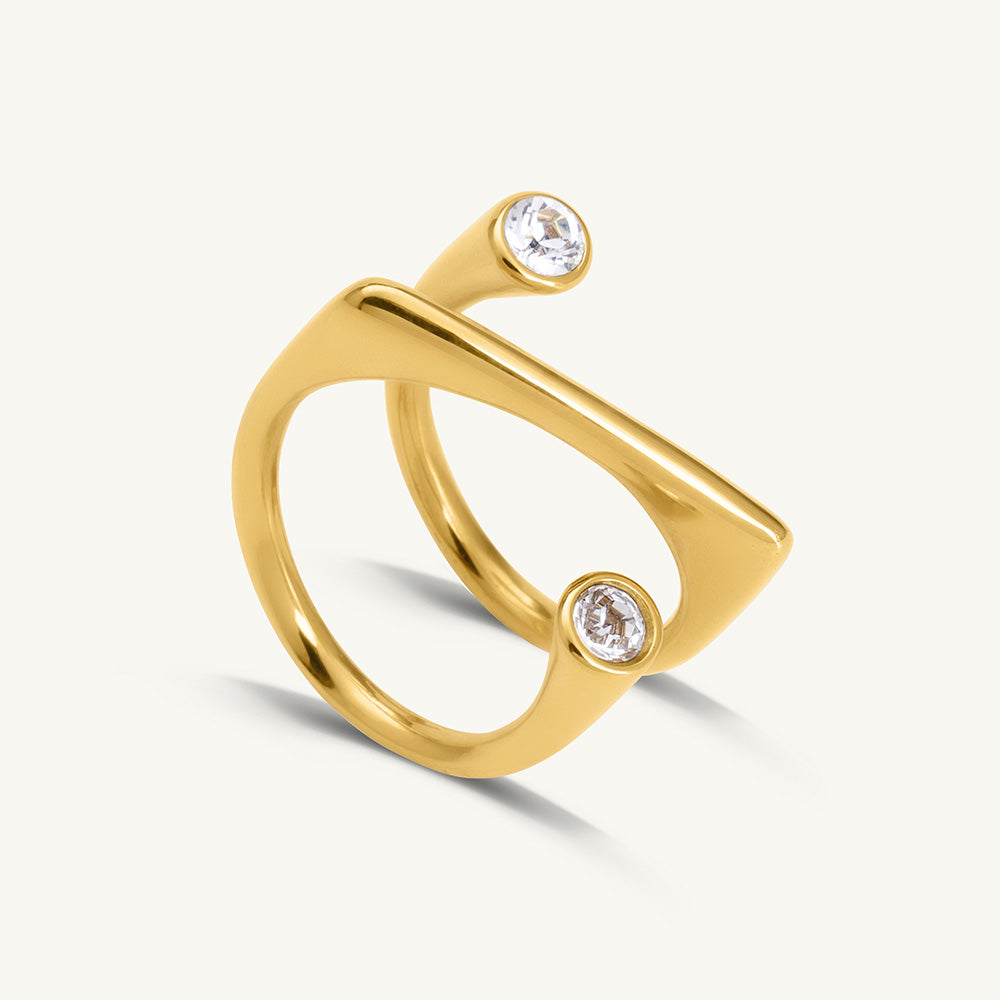 Stone Helen Gold Ring – PALMONAS