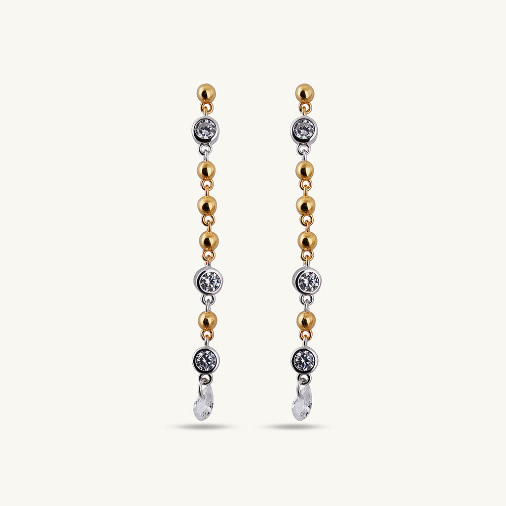 Enduring Style Danglers | 18K Gold Vermeil Plated – PALMONAS