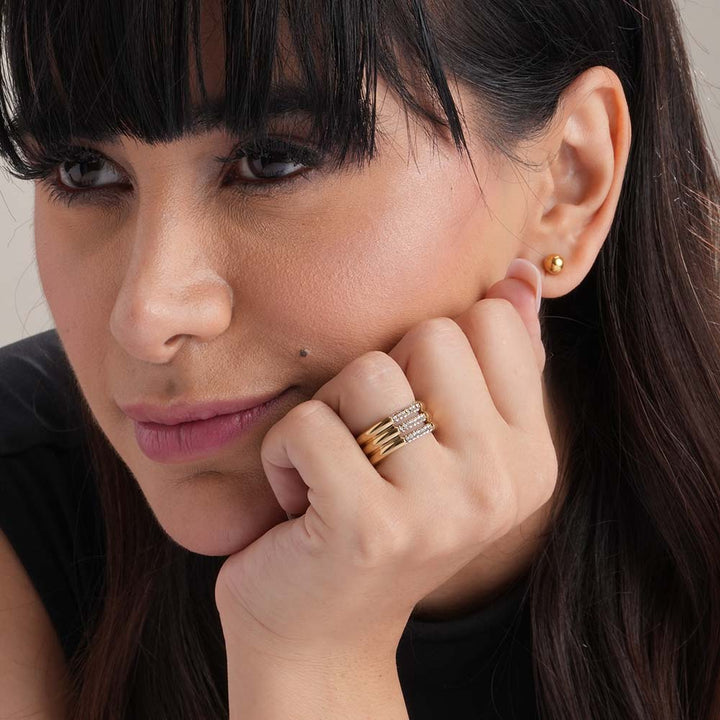 Buy Solitaire Layered Harmony Ring online- Palmonas – PALMONAS