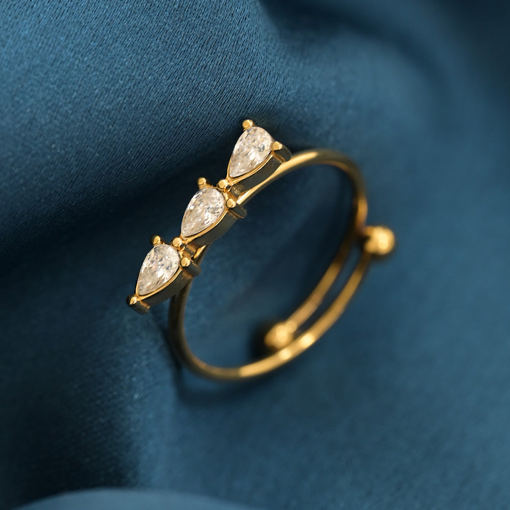 Buy Triple Droplet Ring online- Palmonas – PALMONAS