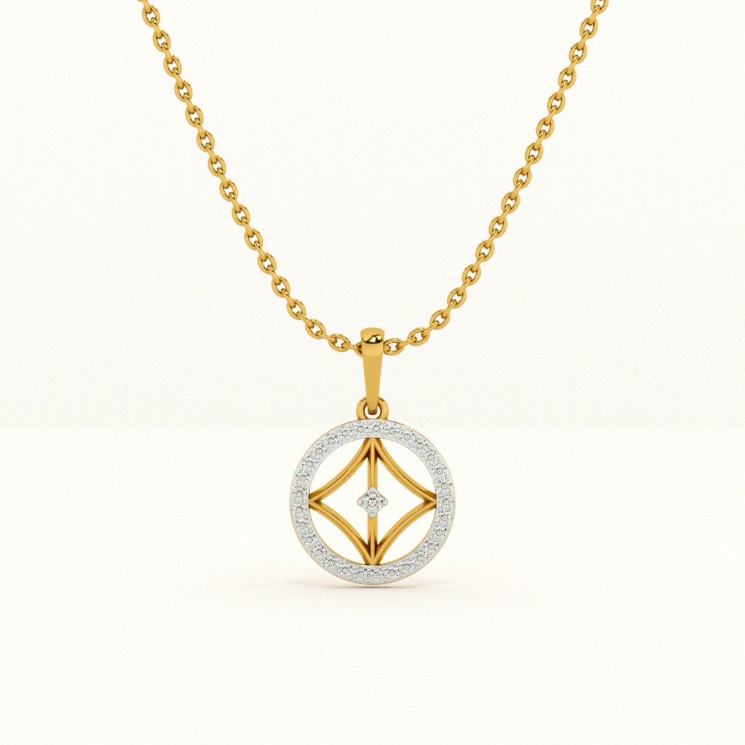 The Line Within 925 Silver Signature Charm Pendant – PALMONAS