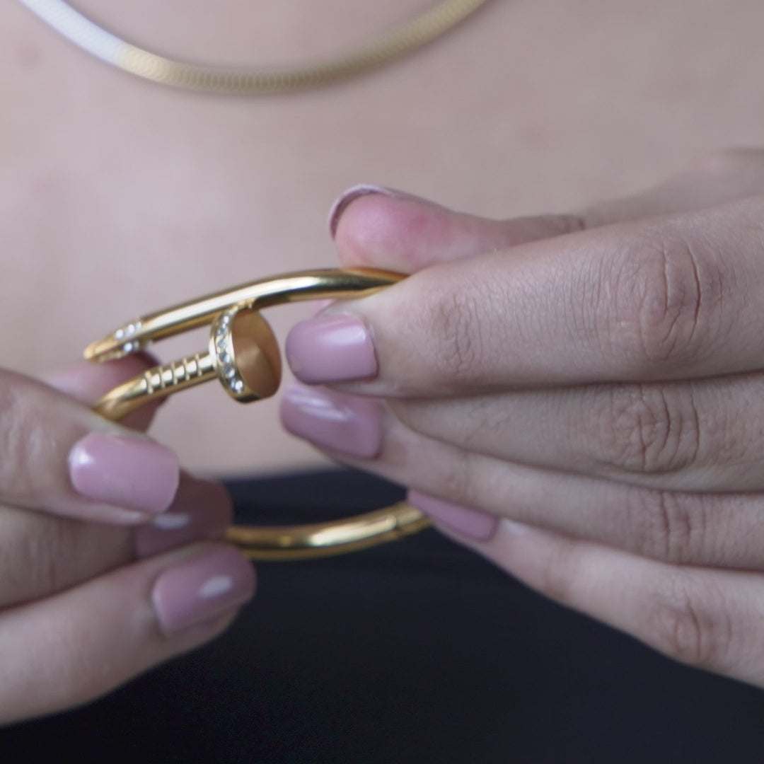 Buy Nail Bangle Bracelet online- Palmonas – PALMONAS