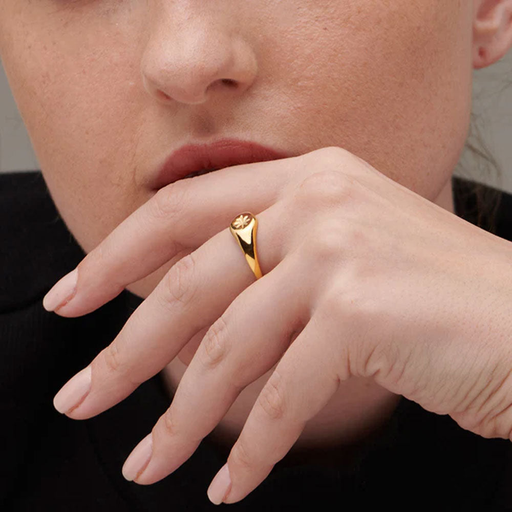 Buy Flower Magic Ring- 18k Gold Plated online- Palmonas – PALMONAS