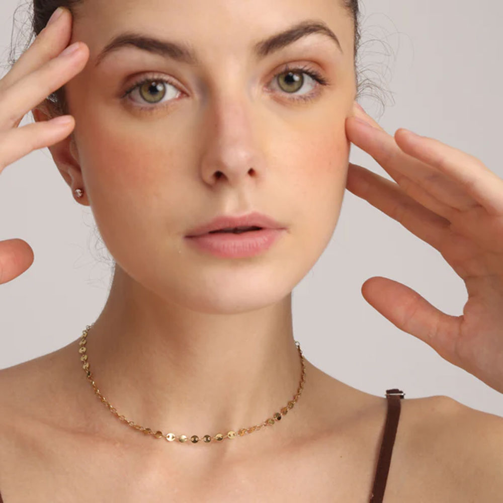 Buy Plates Chain 18K Gold Plated Necklace – PALMONAS